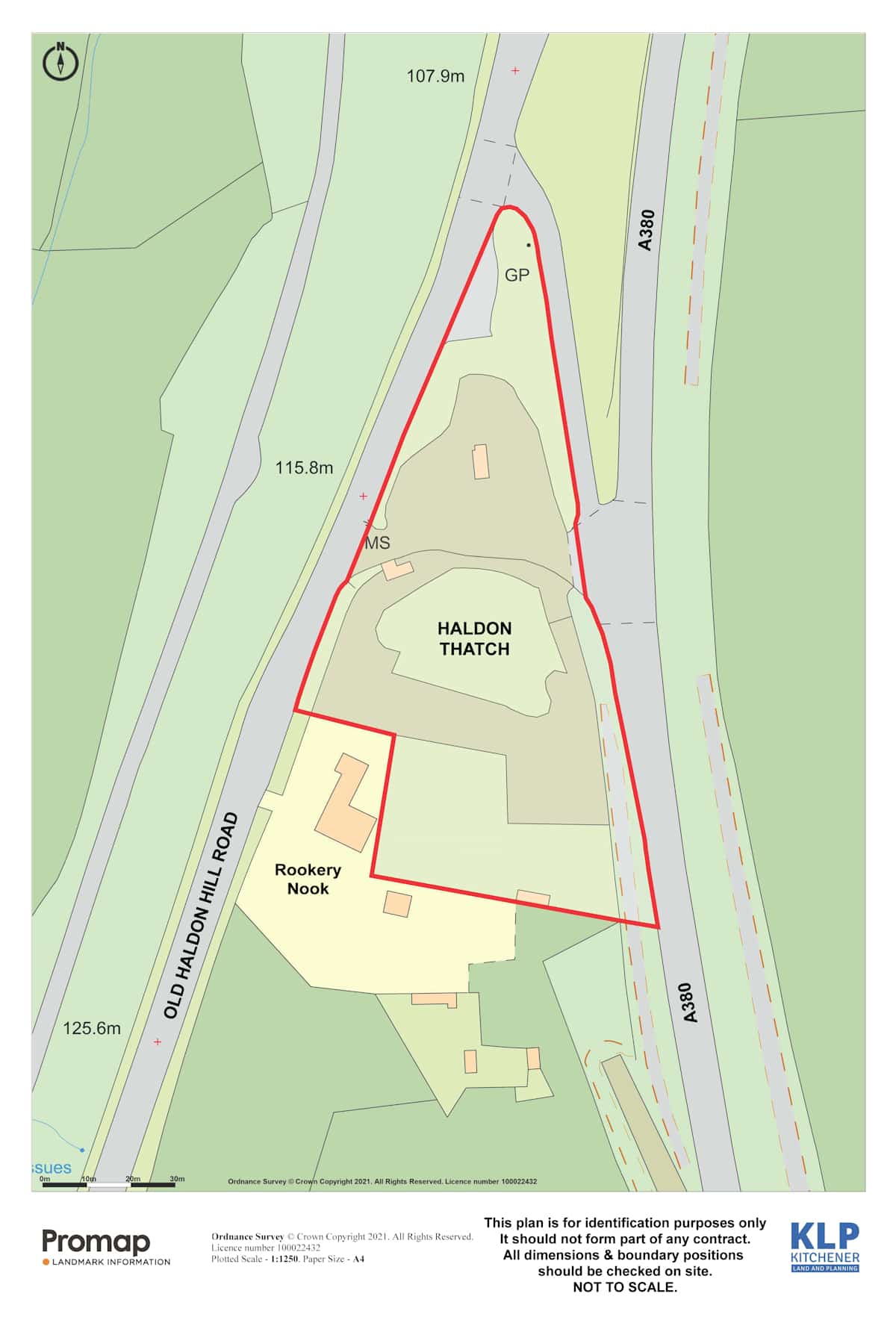 Kennford - Former Haldon Thatch & Garage Site - KLP